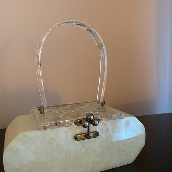 Charles Kahn | Bags | Charles Kahn Lucite Bag | Poshmark